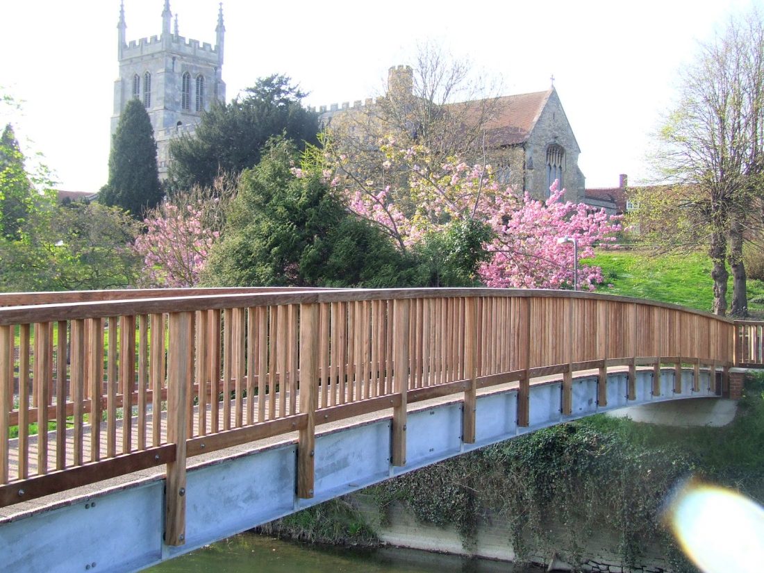 Steel & Timber Composite Bridges - Sarum Hardwood Structures, Timber ...