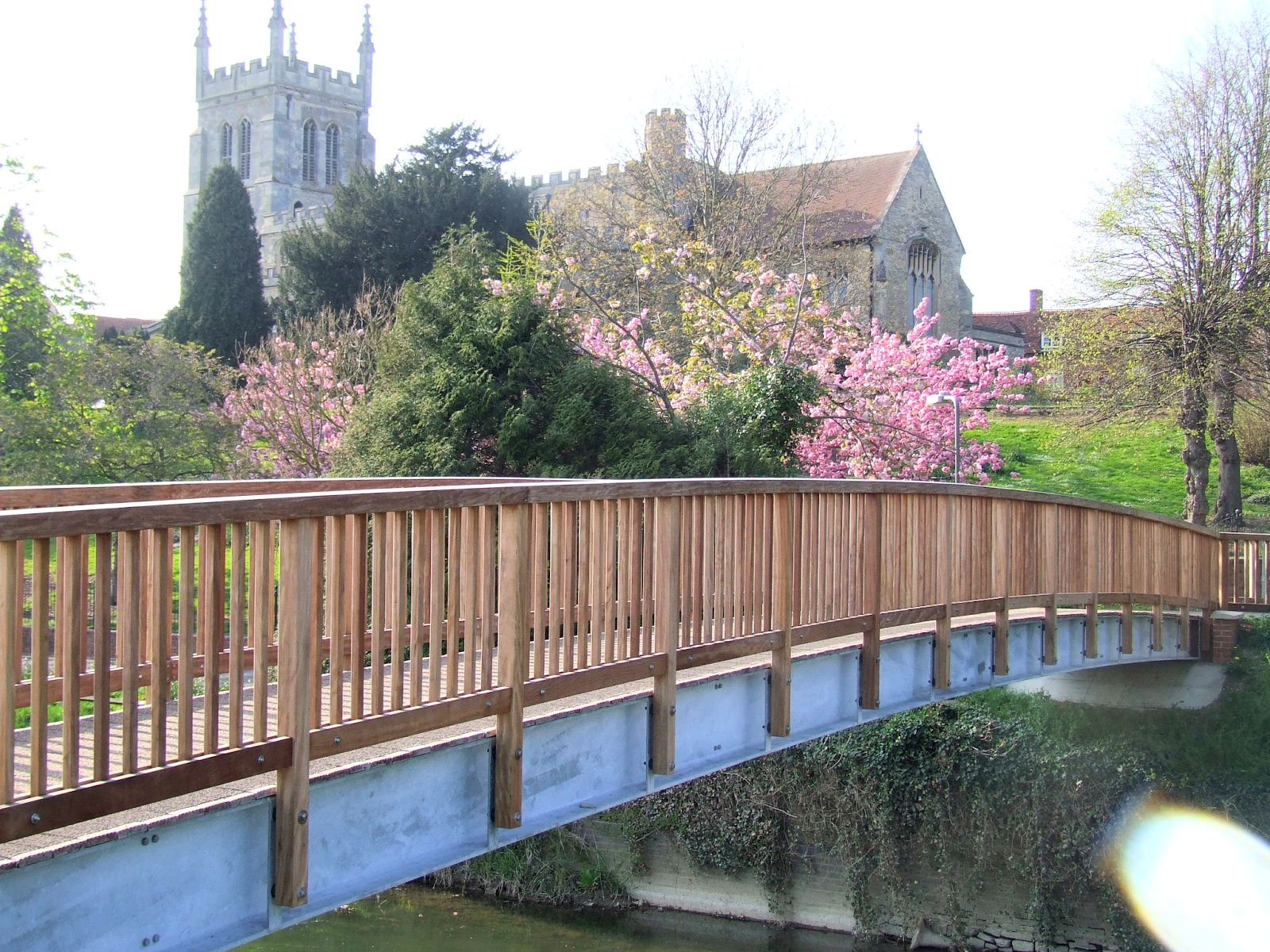 Steel & Timber Composite Bridges - Sarum Hardwood Structures, Timber ...