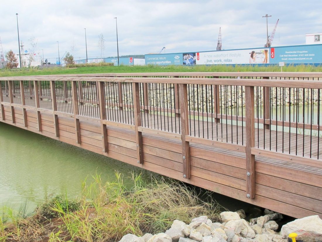 Steel & Timber Composite Bridges - Sarum Hardwood Structures, Timber ...