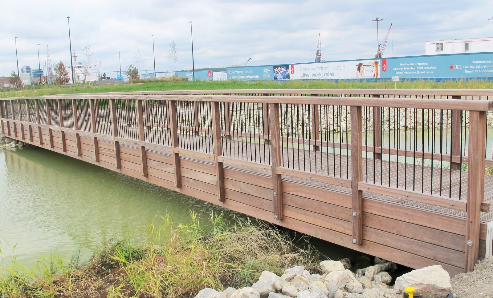 Steel & Timber Composite Bridges - Sarum Hardwood Structures, Timber ...