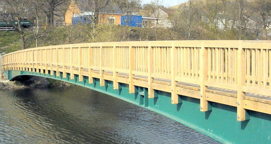 Steel & Timber Composite Bridges - Sarum Hardwood Structures, Timber ...